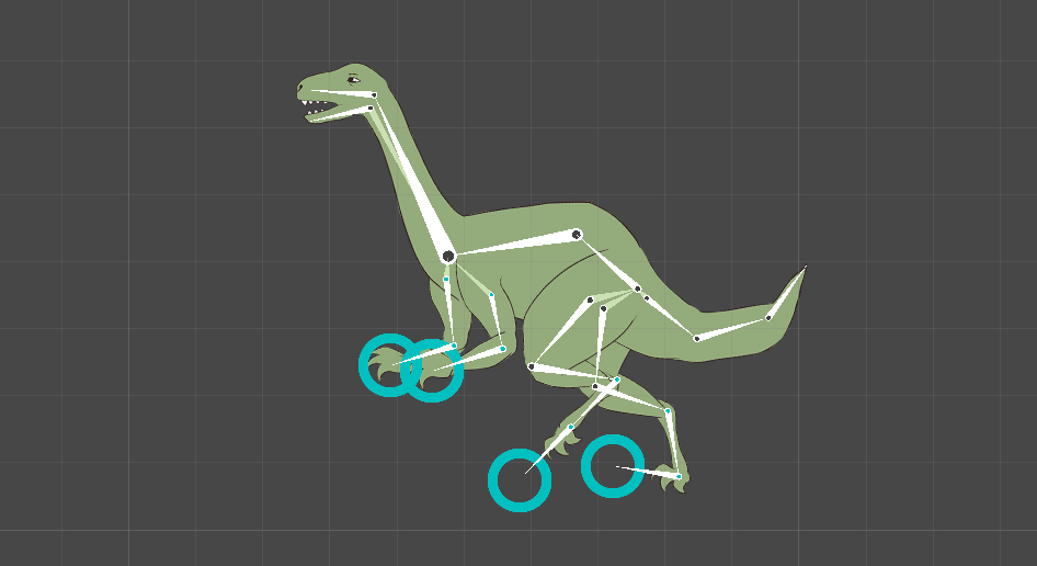 Dinosaur Walk Cycle – Vaidilute